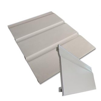 Cream uPVC Shiplap Cladding (150mm) – STC Plastics